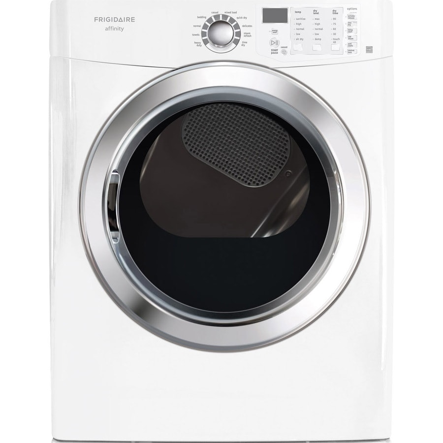 Frigidaire Affinity Stackable Electric Dryer (Classic White) at Lowes.com