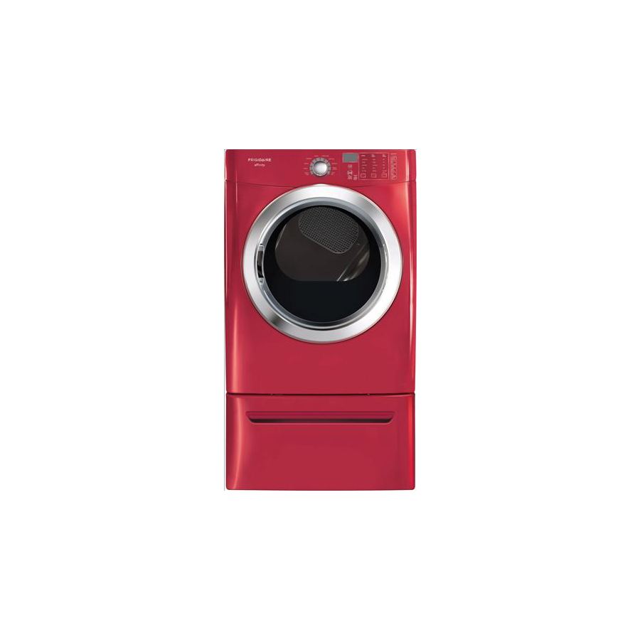 Frigidaire Affinity Stackable Electric Dryer ( Classic Red ) in the ...