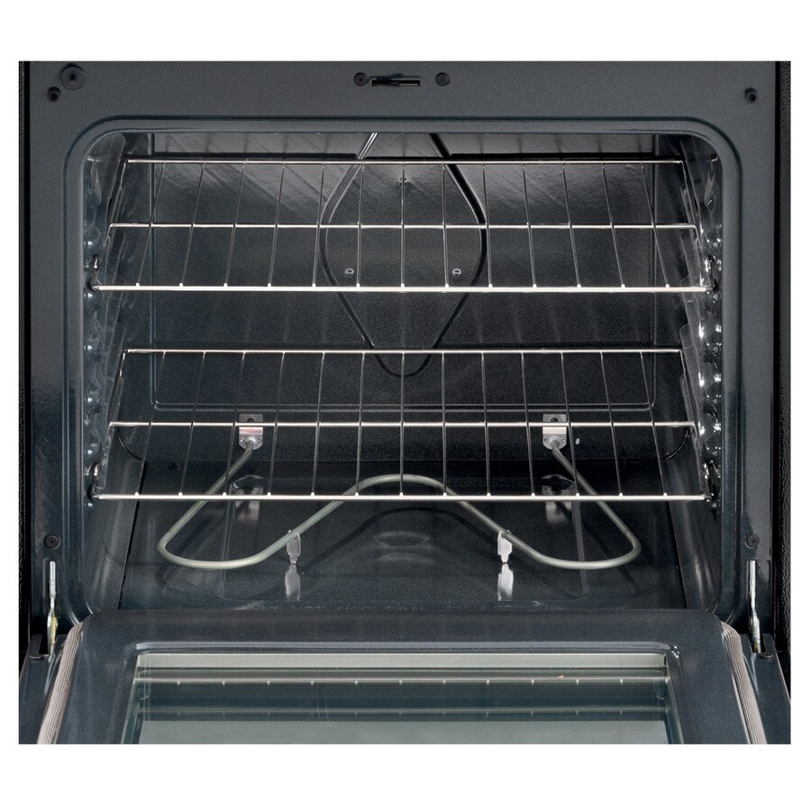 Frigidaire 30-in Glass Top Self-Cleaning Electric Range (Black) at ...