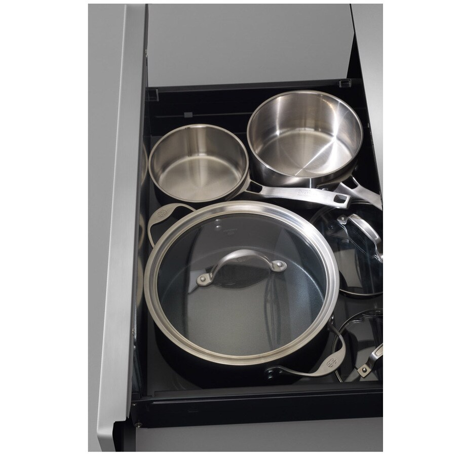 Frigidaire 30-in Glass Top Self-Cleaning Electric Range (Stainless ...