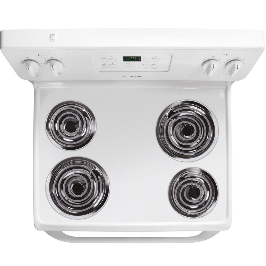 Frigidaire 30-in Self-Cleaning Electric Range (White) at Lowes.com