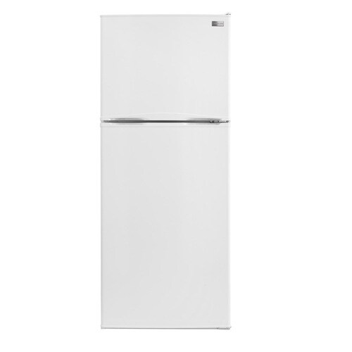 Frigidaire 9.9-cu ft Top-Freezer Refrigerator (White) in the Top ...