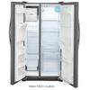 Frigidaire 25.5-cu ft Side-by-Side Refrigerator with Ice Maker ...