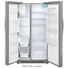 Frigidaire Gallery 25.5-cu ft Side-by-Side Refrigerator with Ice Maker ...