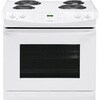 Frigidaire 30-in 4.6-cu ft Self-Cleaning Drop-In Electric Range (White ...