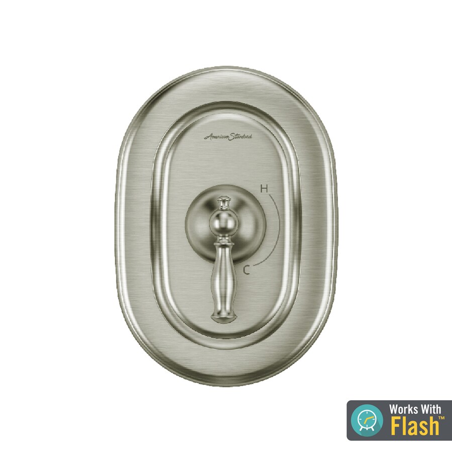 American Standard Quentin Brushed Nickel 1-Handle Shower Faucet in the ...