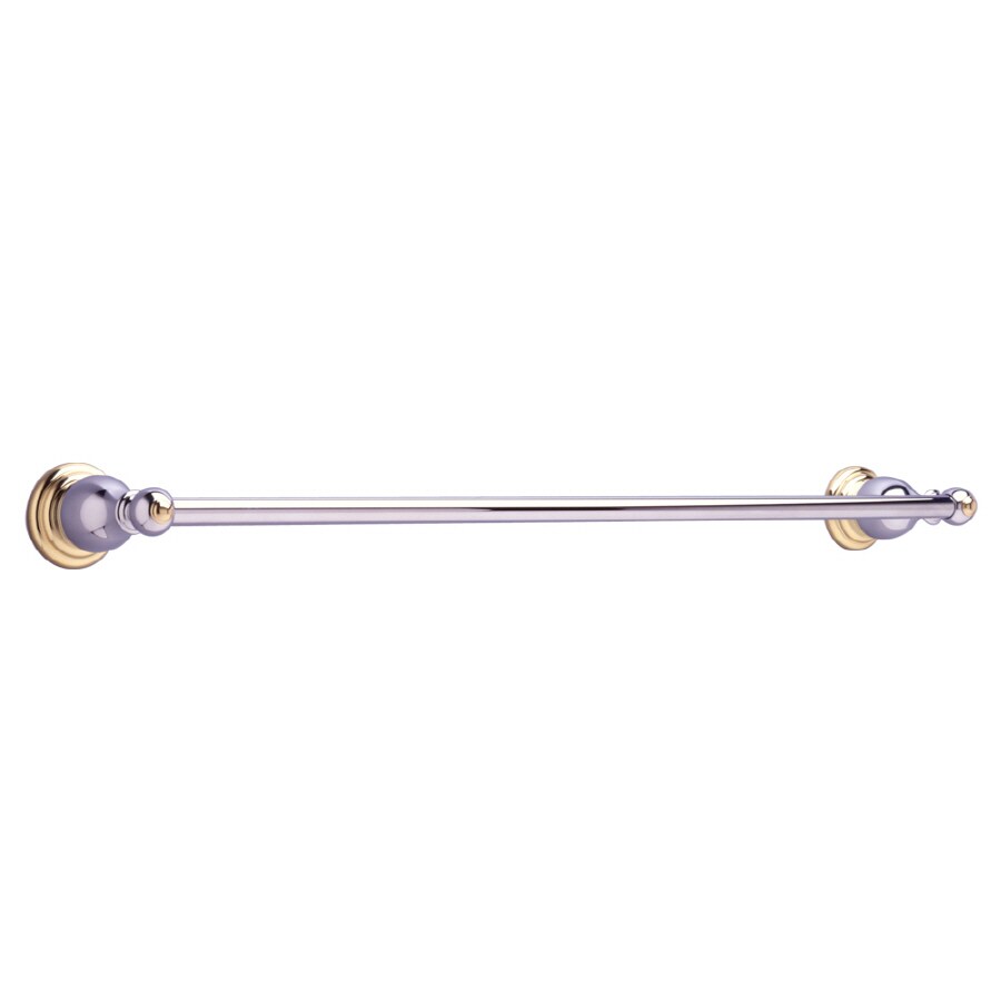 American Standard Prairie Field Chrome and Brass Towel Bar (Common: 24 ...
