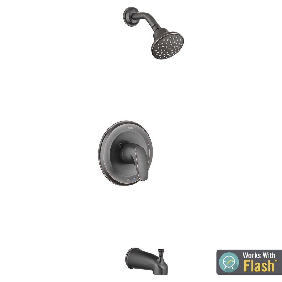 American Standard Colony Legacy Bronze 1-Handle Bathtub and Shower ...