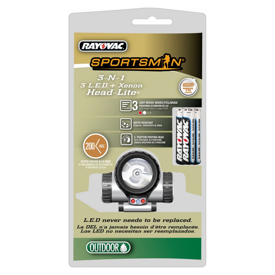 Rayovac Sportsman 3AAA LED Headlight at Lowes.com
