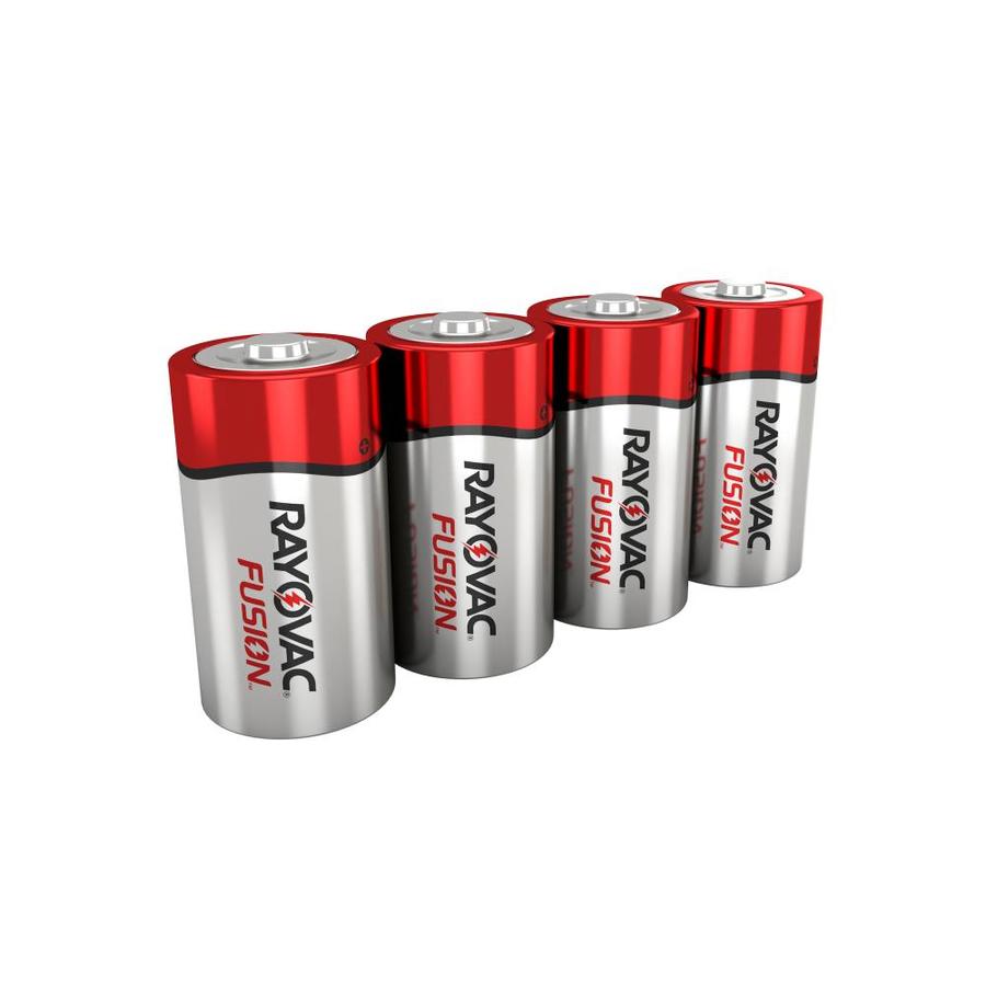 Rayovac Fusion Alkaline D Batteries (4-Pack) in the D Batteries ...
