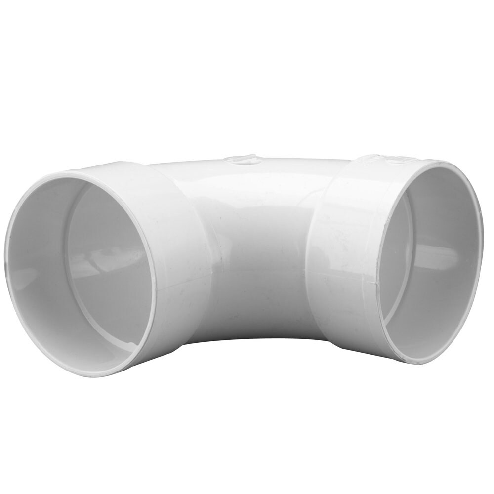 B&K Industries 4" 90 Degree PVC Long Turn Elbow in the Rugs department ...