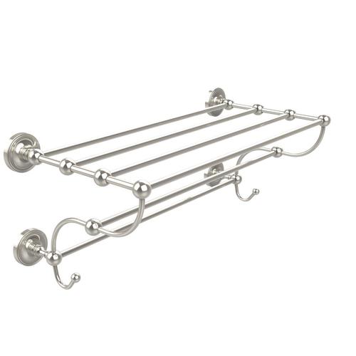 Allied Brass Prestige Regal Collection 24-in Train Rack Towel Shelf in ...