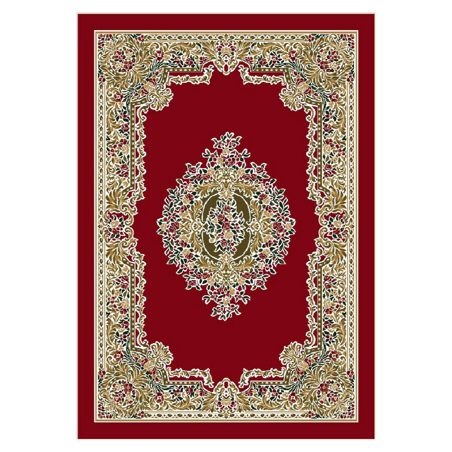 Milliken 32" x 46" Brick Aubusson Accent Rug at Lowes.com