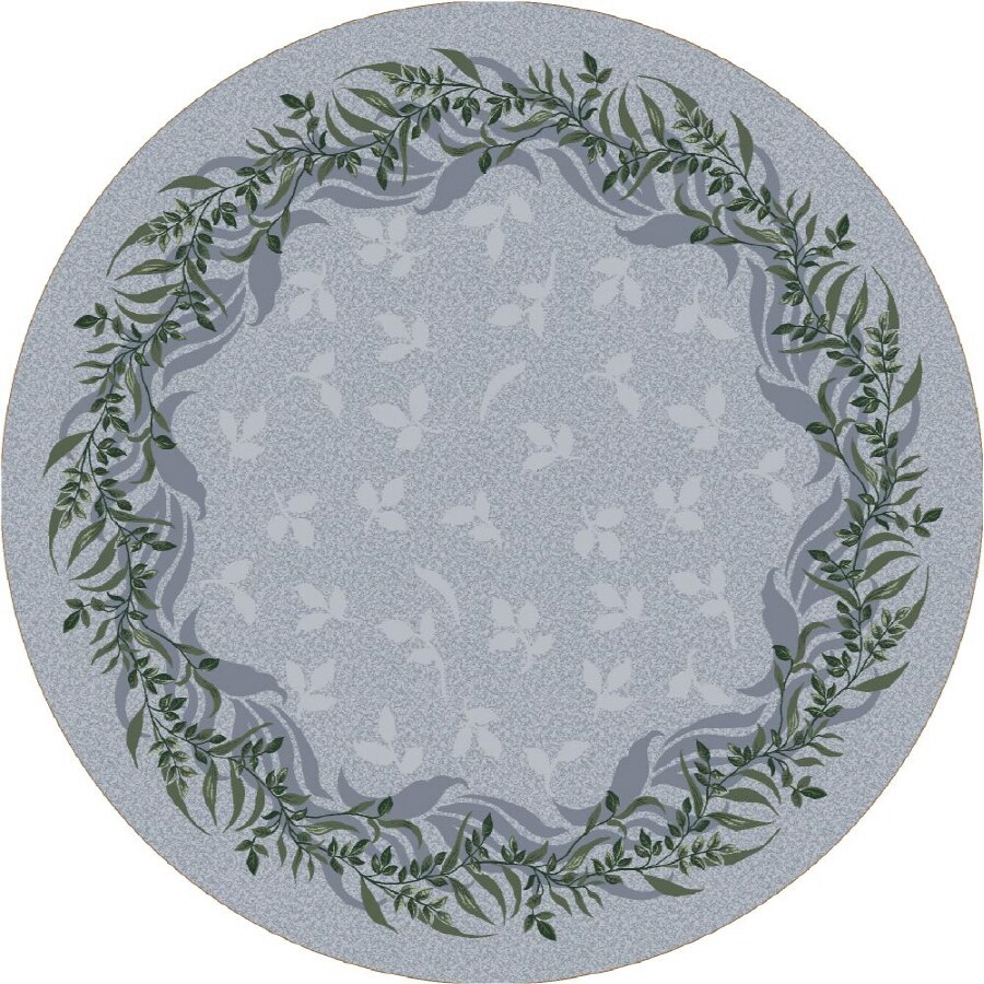 Milliken Baskerville 8 x 8 Multicolor Round Floral Area Rug at Lowes.com