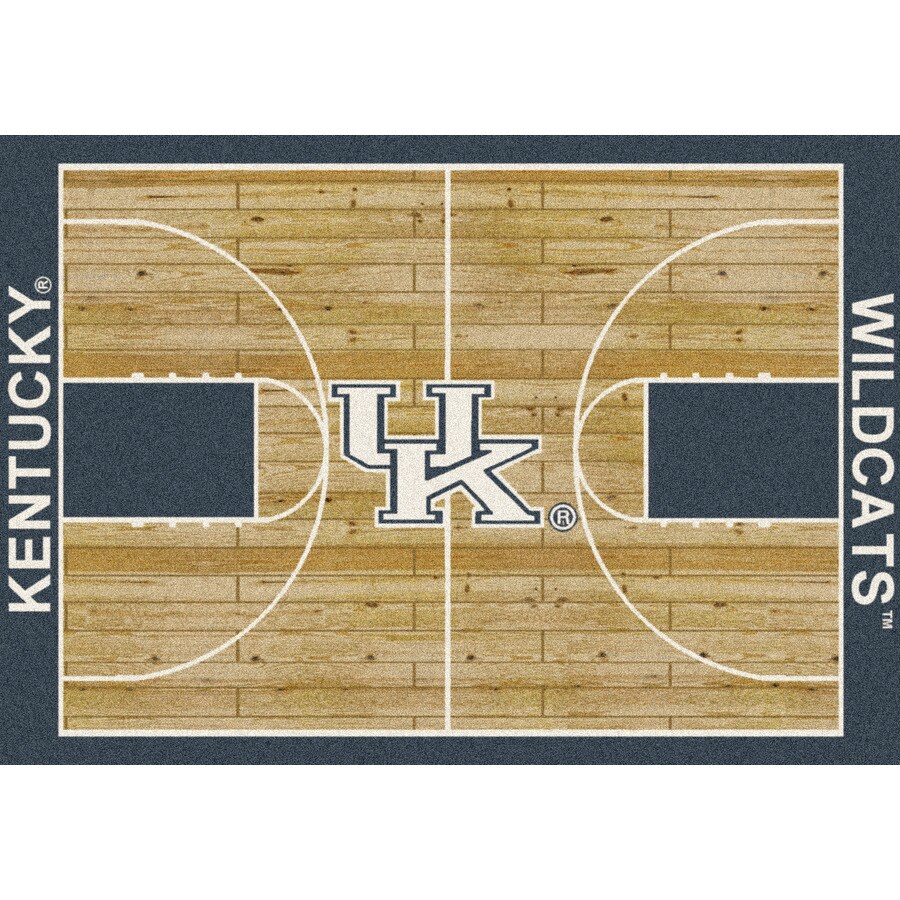 Milliken 7'8" x 10'9" Kentucky College Basketball Area Rug at Lowes.com