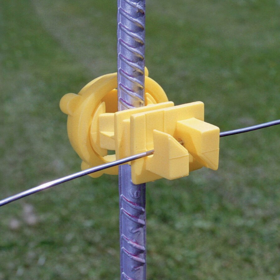 Fi-Shock 25-Pack Yellow Plastic Round Rod Insulators in the Electric ...