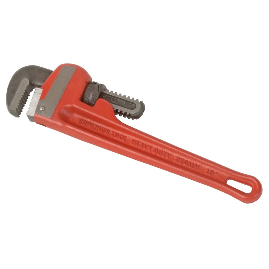 Superior Tool 14-in Cast Iron Pipe Wrench at Lowes.com