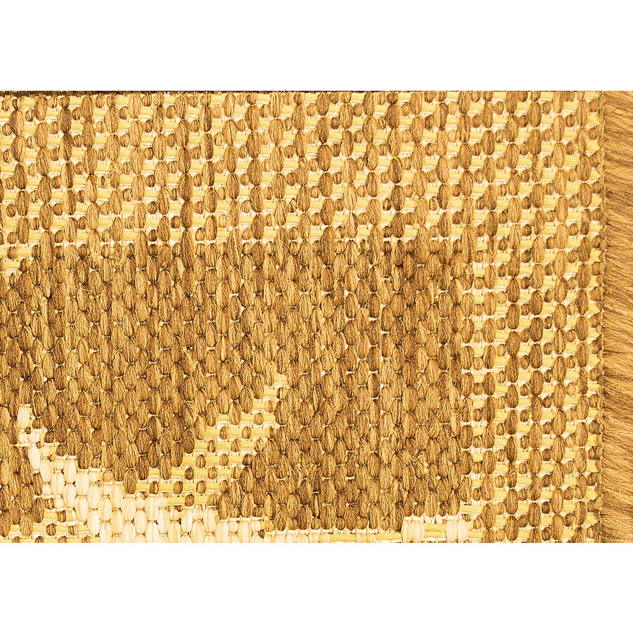 Palm Leaf 8 x 10 Havanah Indoor/Outdoor Floral/Botanical Area Rug in ...