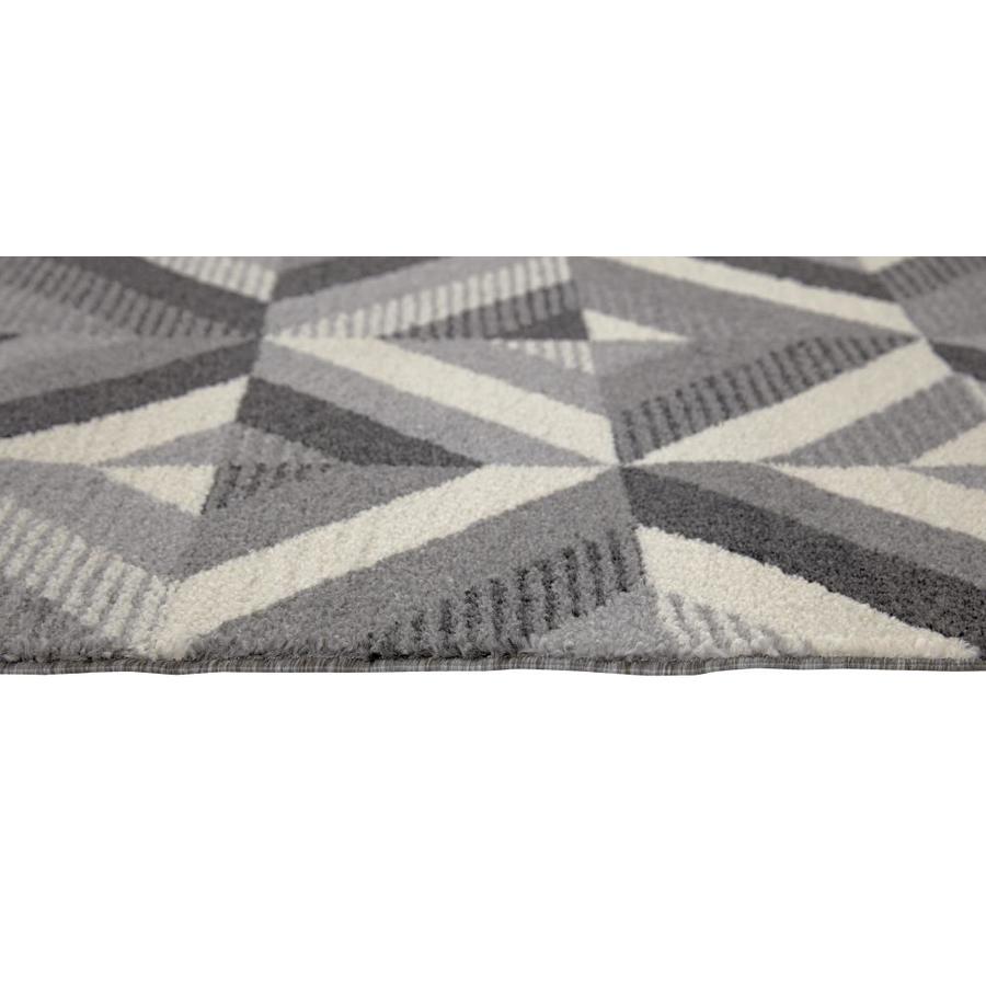 Balta 8 x 10 Gray Indoor/Outdoor Geometric Area Rug in the Rugs ...