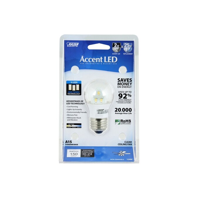Feit Electric 25-Watt EQ Soft White Light Bulb in the Decorative Light ... Feit Electric 25-Watt EQ Soft White Light Bulb in the Decorative Light ...