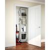 Easy Track 15.65-in W x 14-in D x 72-in H White Wood Closet Tower at ...
