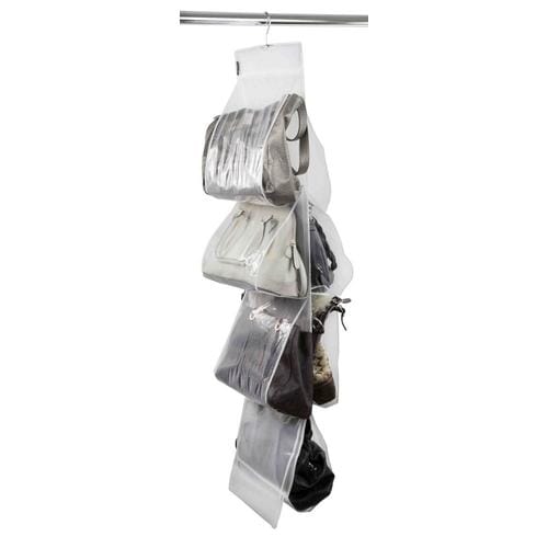 Home Basics Plastic Handbag Hanger (Clear) in the Hangers department at ...