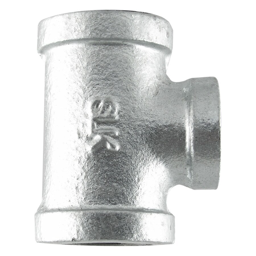 RELIABILT 1-in Galvanized Malleable Iron Tee in the Galvanized Pipe ...