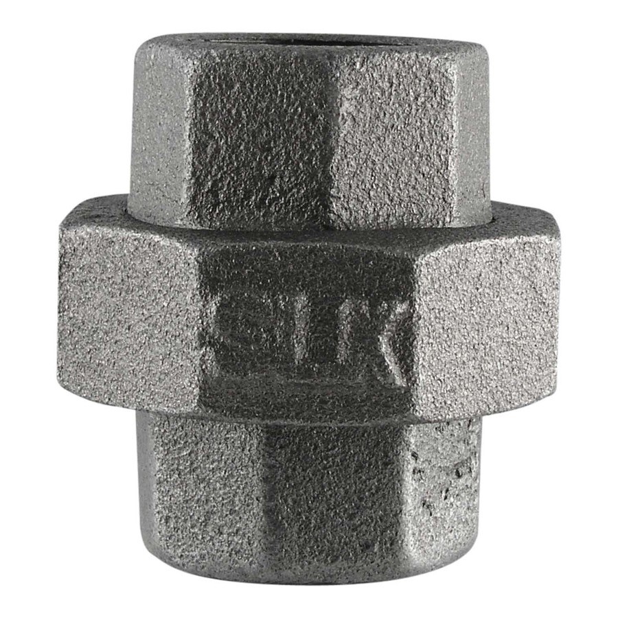 LDR 2"Dia. Black Iron Union in the Black Pipe & Fittings department at ...