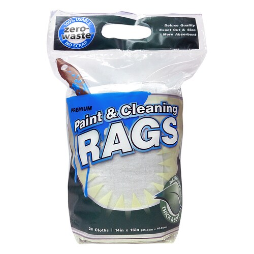 ProLine 24-Pack Cotton Cloth in the Cleaning Cloths department at Lowes.com