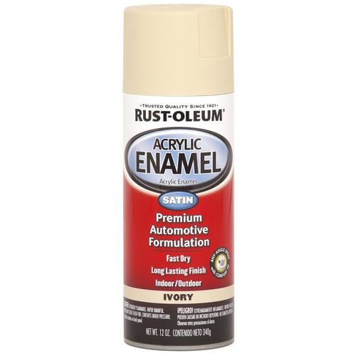 Rust-Oleum Automotive Ivory Fade Resistant Enamel Spray Paint (Actual ...