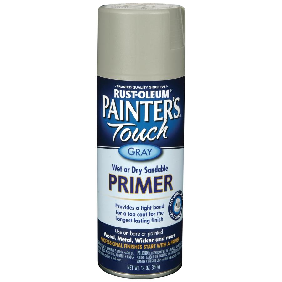 Rust-Oleum 12 Oz. Gray Flat Spray Paint at Lowes.com
