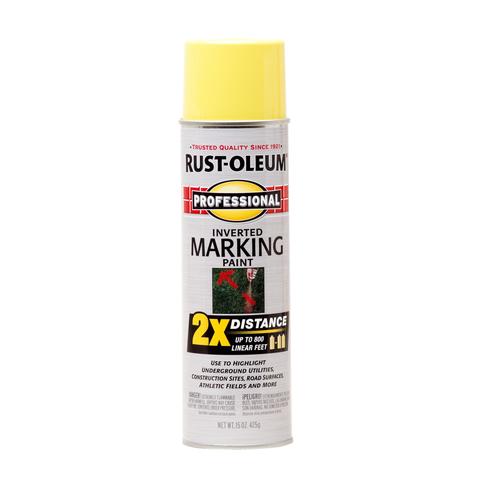 Rust-Oleum Professional High Visibility Yellow Spray Paint (Actual Net ...