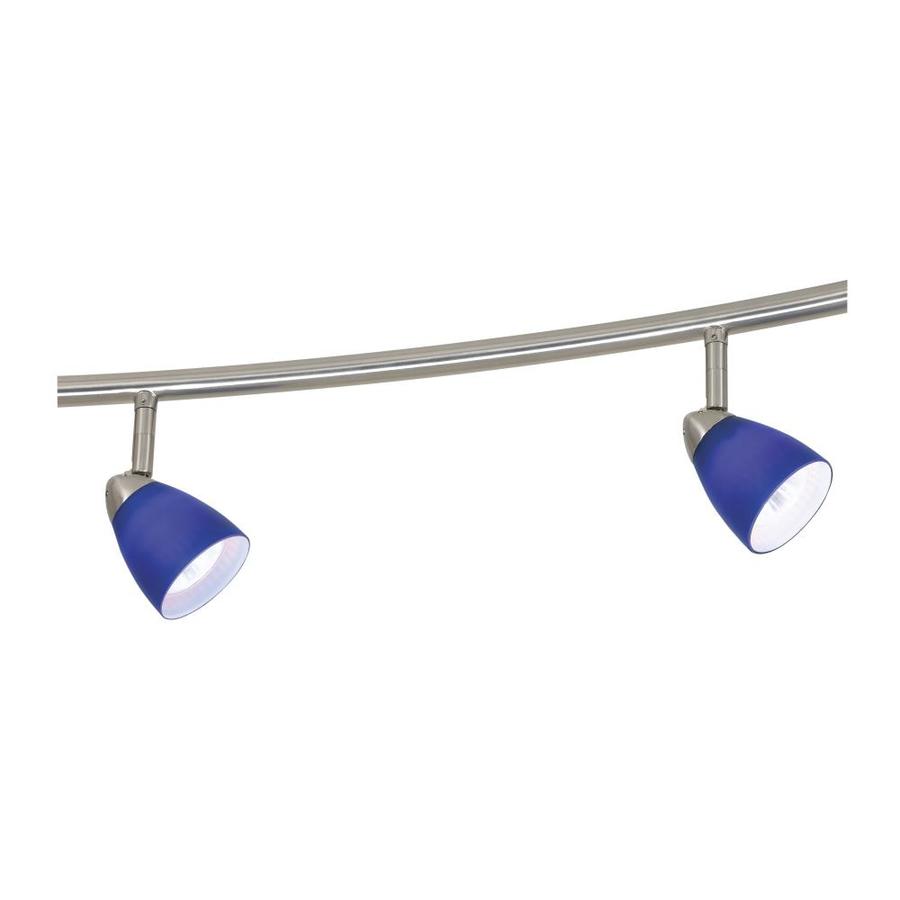 Cal Lighting Serpentine 5-light 48-in Brushed Steel Dimmable Standard ...