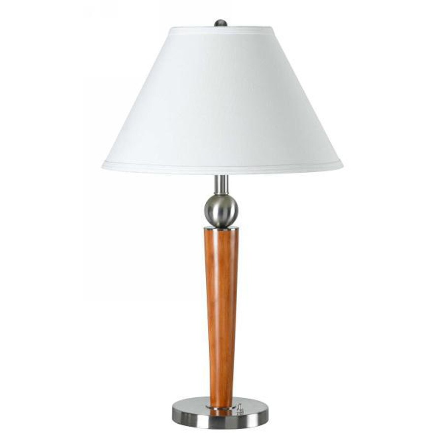 Axis 28-in Table Lamp with Fabric Shade at Lowes.com