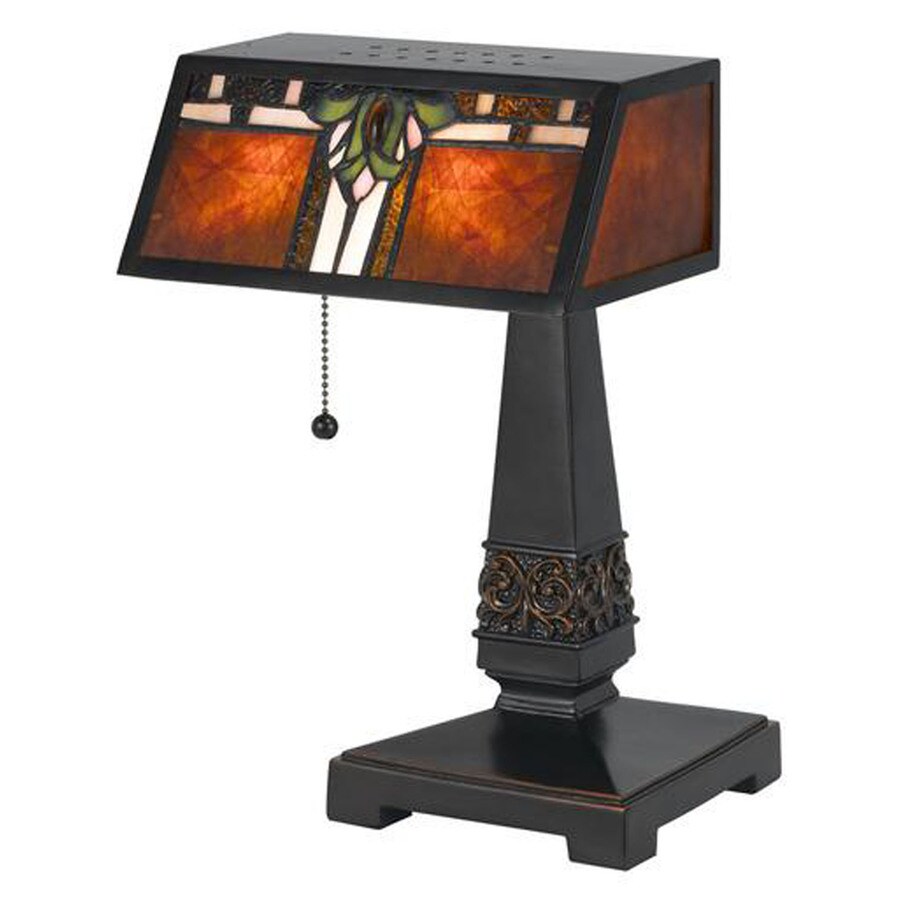 Axis 14.5-in Table Lamp with Glass Shade at Lowes.com
