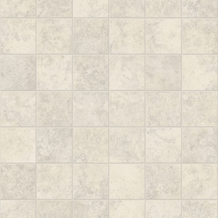 Congoleum Ballet White Off-white Vinyl Sheet Flooring in the Vinyl ...