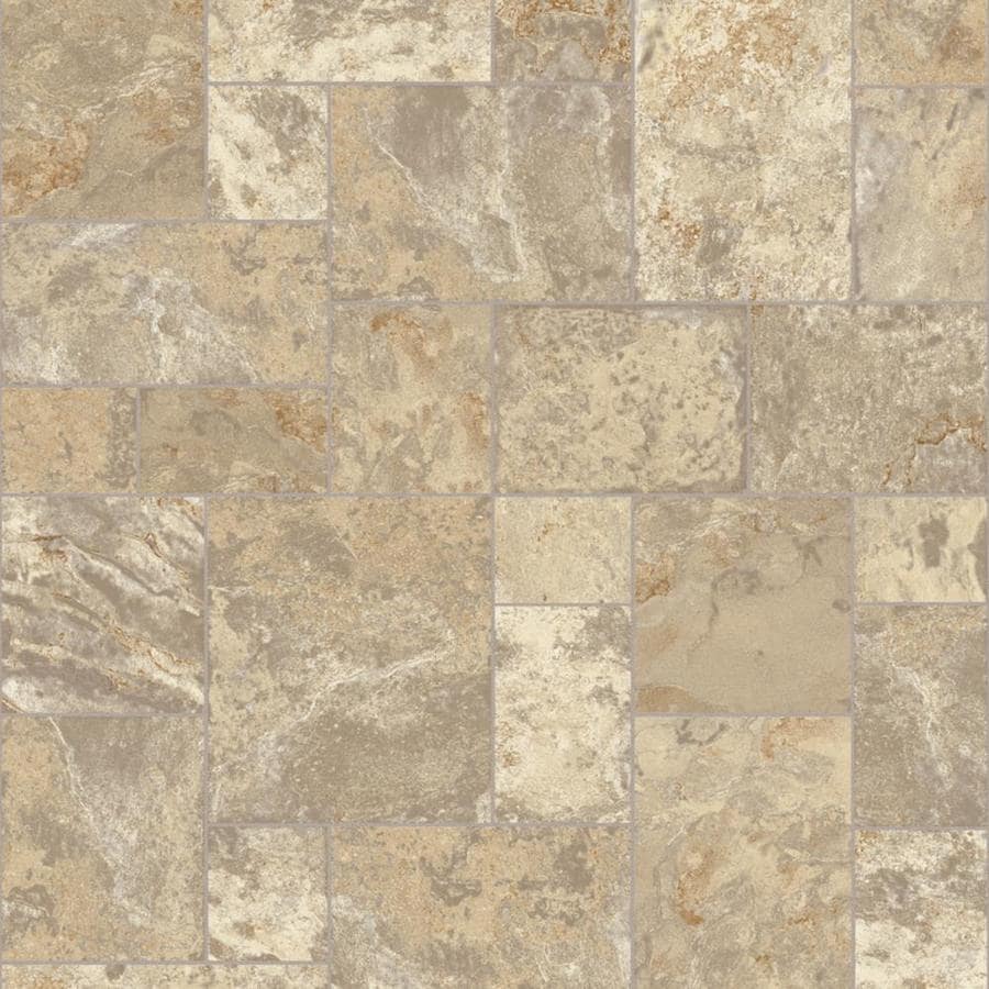 Congoleum ArmorCore Pro UR Terrace Paver 12-ft W x Cut-to-Length ...