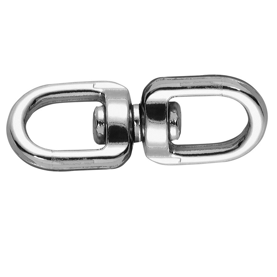 Covert 3/4-in Nickel Plated Double Swivel at Lowes.com