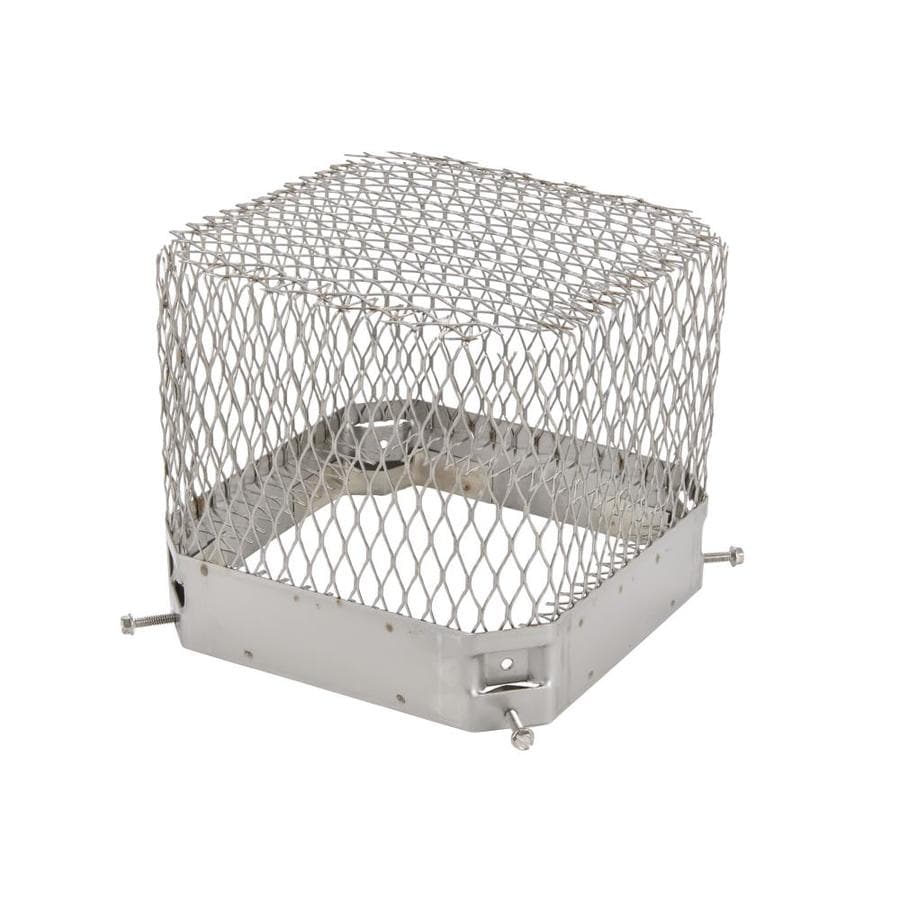 HY-C 9.5-in W x 9.5-in L Stainless Steel Square Chimney Cap at Lowes.com