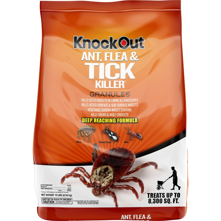 Knock Out 10-lb Tick Killer in the Pesticides department at Lowes.com