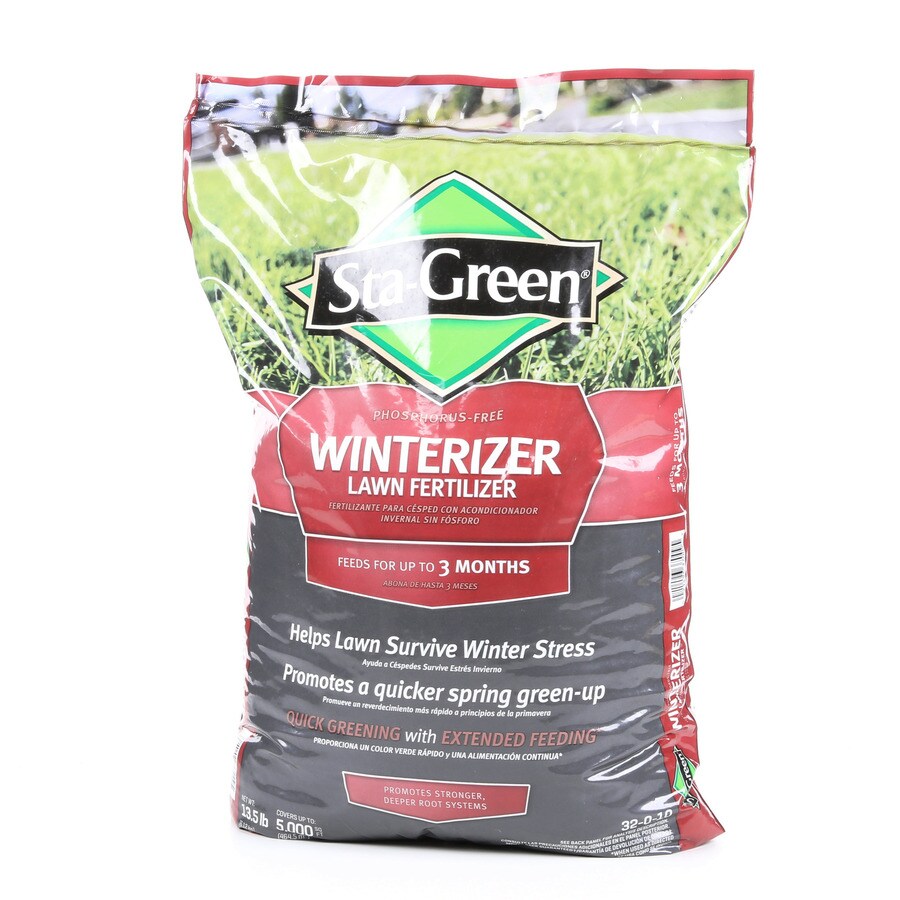 Sta-Green Winterizer 5000-sq ft 32-0-10 Winterizer in the Lawn ...