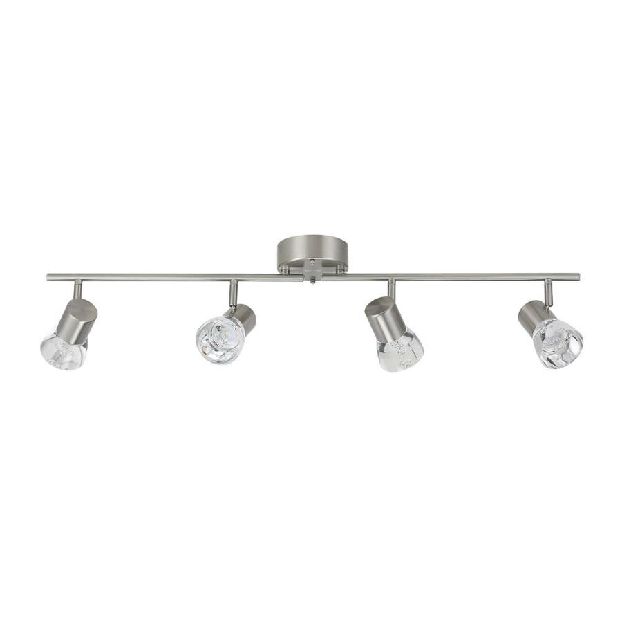 Catalina Pax 4-Light 33.7-in Chrome Dimmable Integrated LED Track bar ...