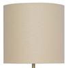 Allen + roth 22-in Painted Gold Touch Stick Table Lamp with Fabric ...