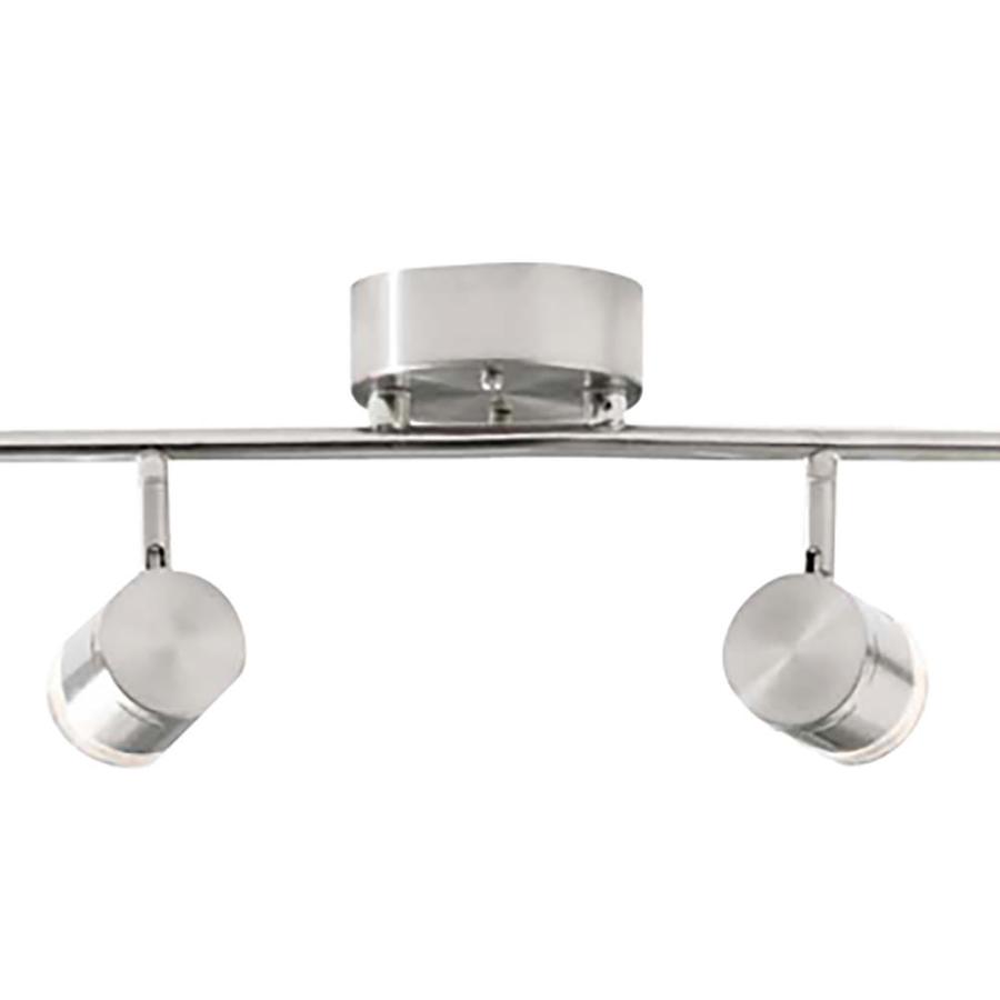 Allen + roth allen + roth 4-Light 29.7-in Brushed nickel Dimmable ...