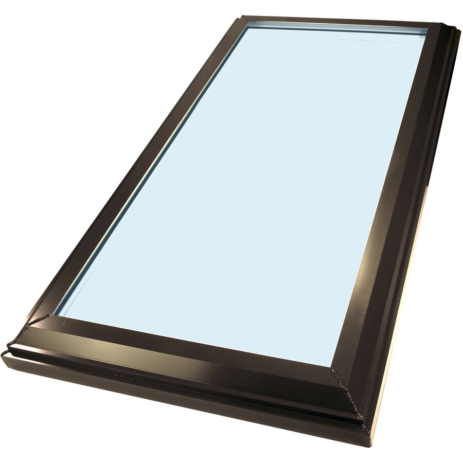 Sun-Tek 14.5-in x 30.5-in Fixed Curb Mount Tempered Skylight at Lowes.com