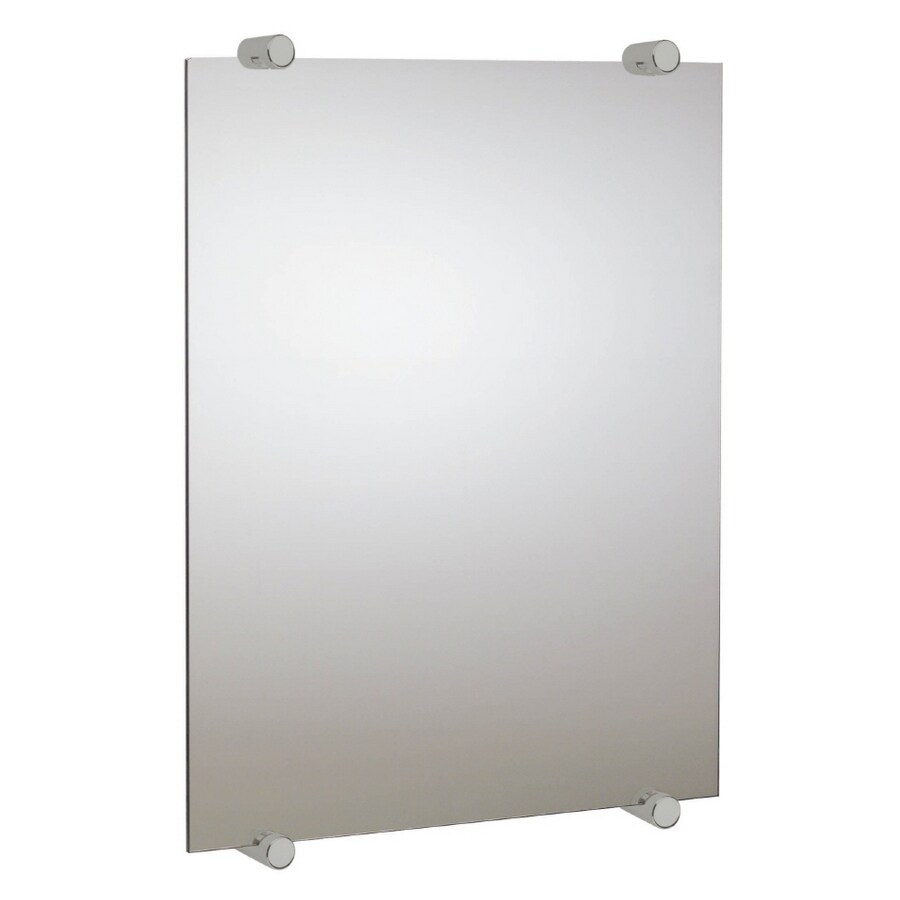 :USE 32"H x 22"W Bollard Rectangular Frameless Bath Mirror with ...