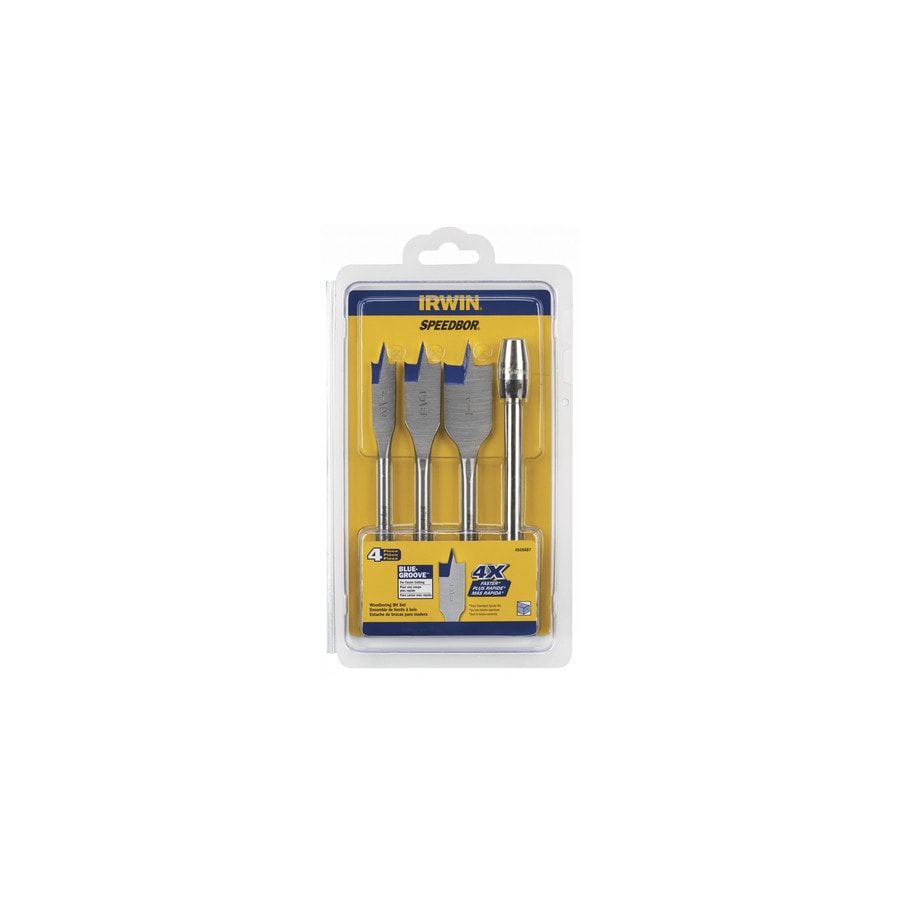 IRWIN 4 PIECE SPEEDBOR SET INCL-6IN EXT at Lowes.com