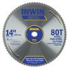 IRWIN 14-in 80-Tooth Segmented Carbide Circular Saw Blade at Lowes.com