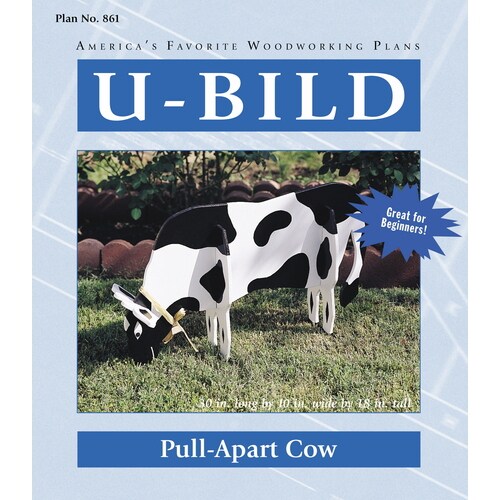 U-Bild Pull-Apart Cow Carpentry and Woodcraft Book in the Books ...