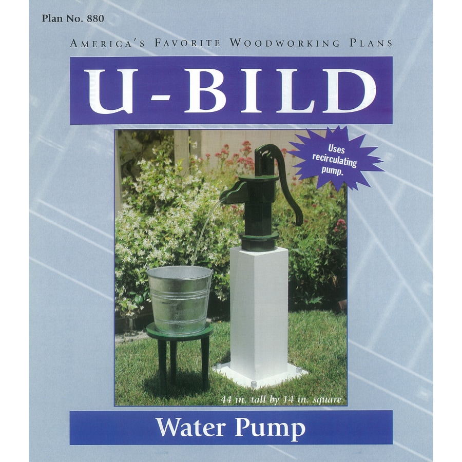 U-Bild Water Pump Woodworking Plan at Lowes.com